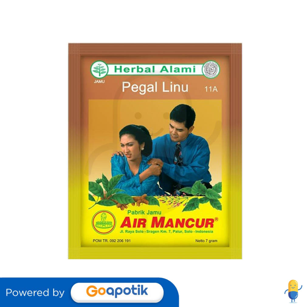 AIR MANCUR JAMU PEGAL LINU 7 GRAM PACK 10 SACHET - Kegunaan, Efek ...