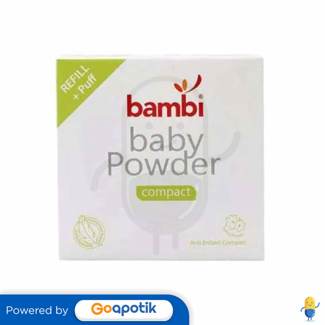 BAMBI BABY COMPACT POWDER 40 GRAM - Kegunaan, Efek Samping, Dosis dan ...