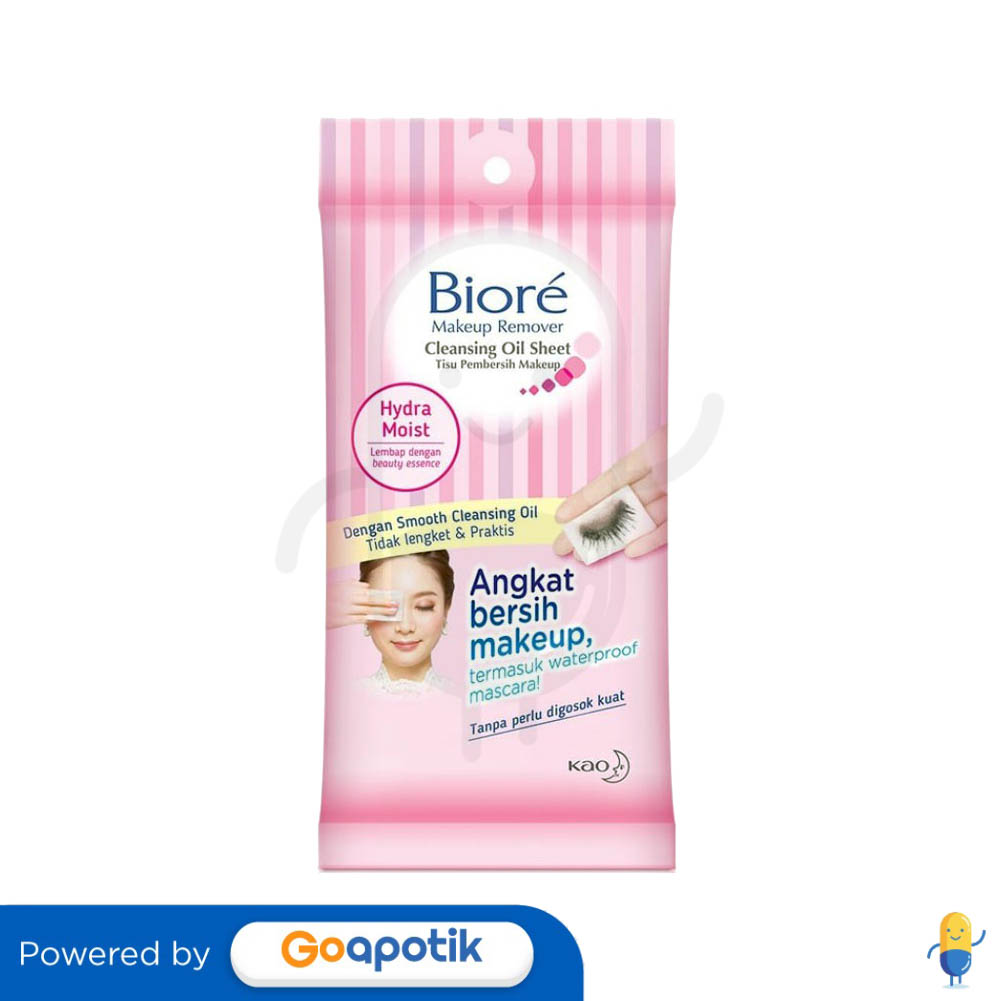 Biore Makeup Remover Cleansing Oil Sheet | Saubhaya Makeup