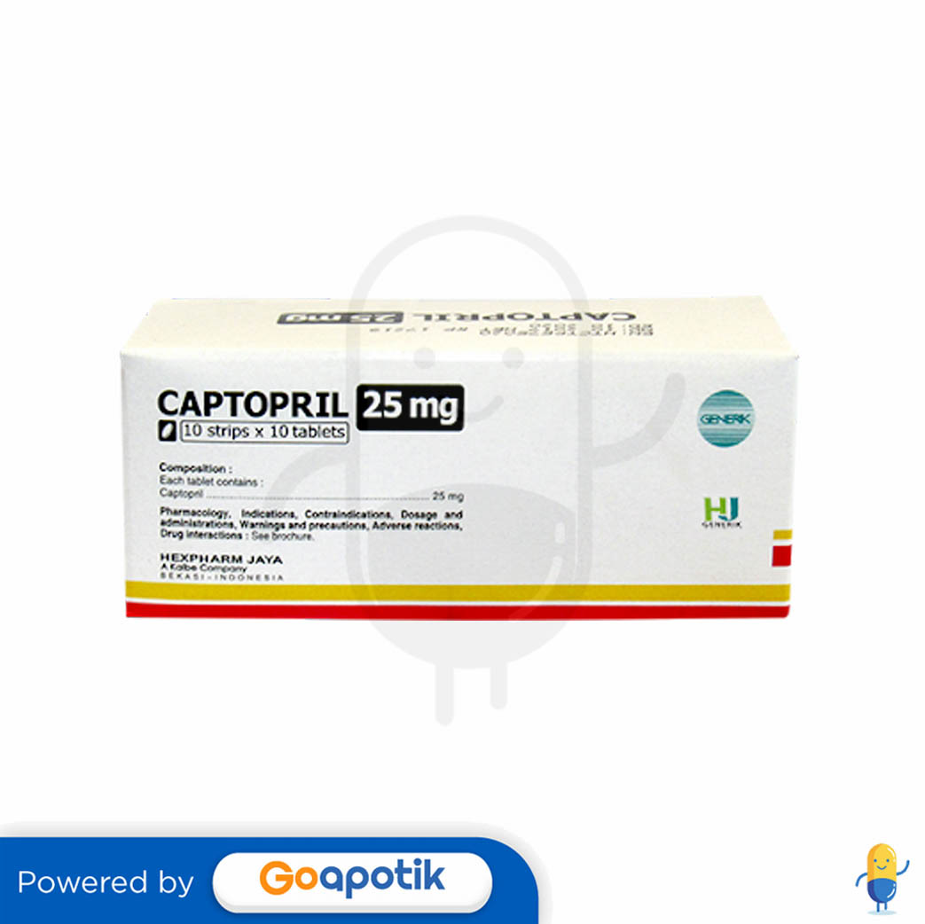 Bula Captopril 25 Mg - RETOEDU