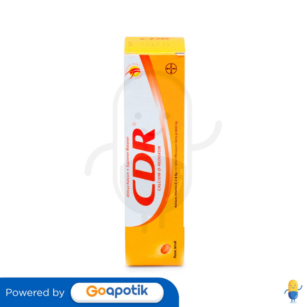 Ulasan Produk CDR RASA JERUK TUBE 15 TABLET EFFERVESCENT Ulasan Produk CDR RASA JERUK TUBE 15 TABLET EFFERVESCENT