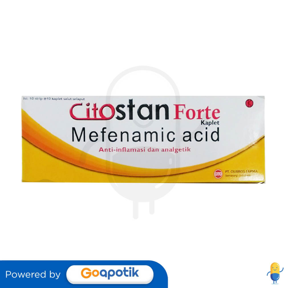CITOSTAN FORTE 500 MG BOX 100 KAPLET - Kegunaan, Efek Samping, Dosis ...