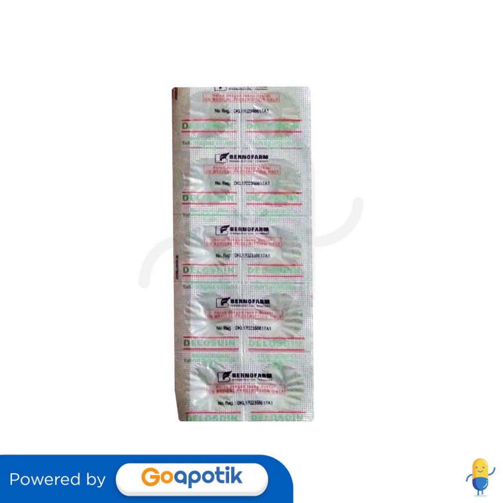 Ulasan Produk DELOSDIN 5 MG STRIP 10 TABLET