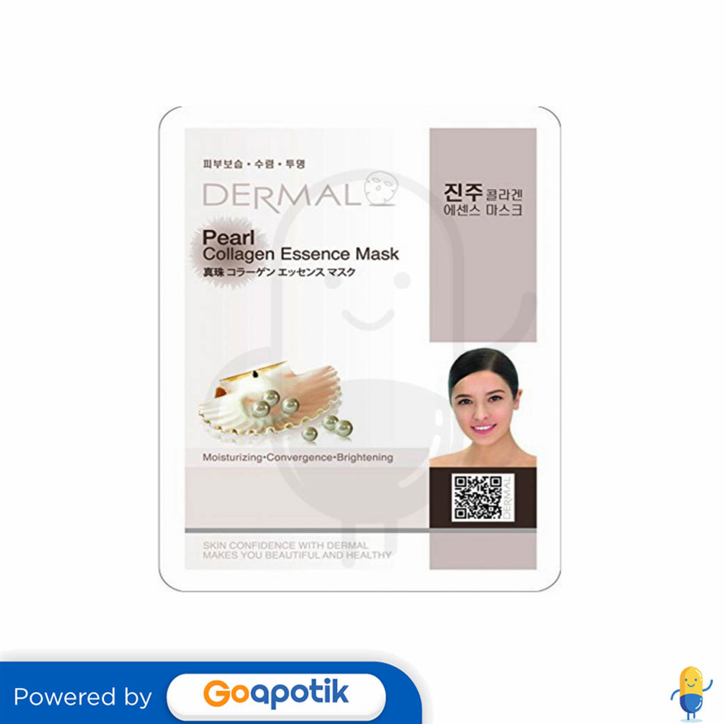 DERMAL PEARL COLLAGEN ESSENCE SACHET 23 GRAM - Kegunaan, Efek Samping ...