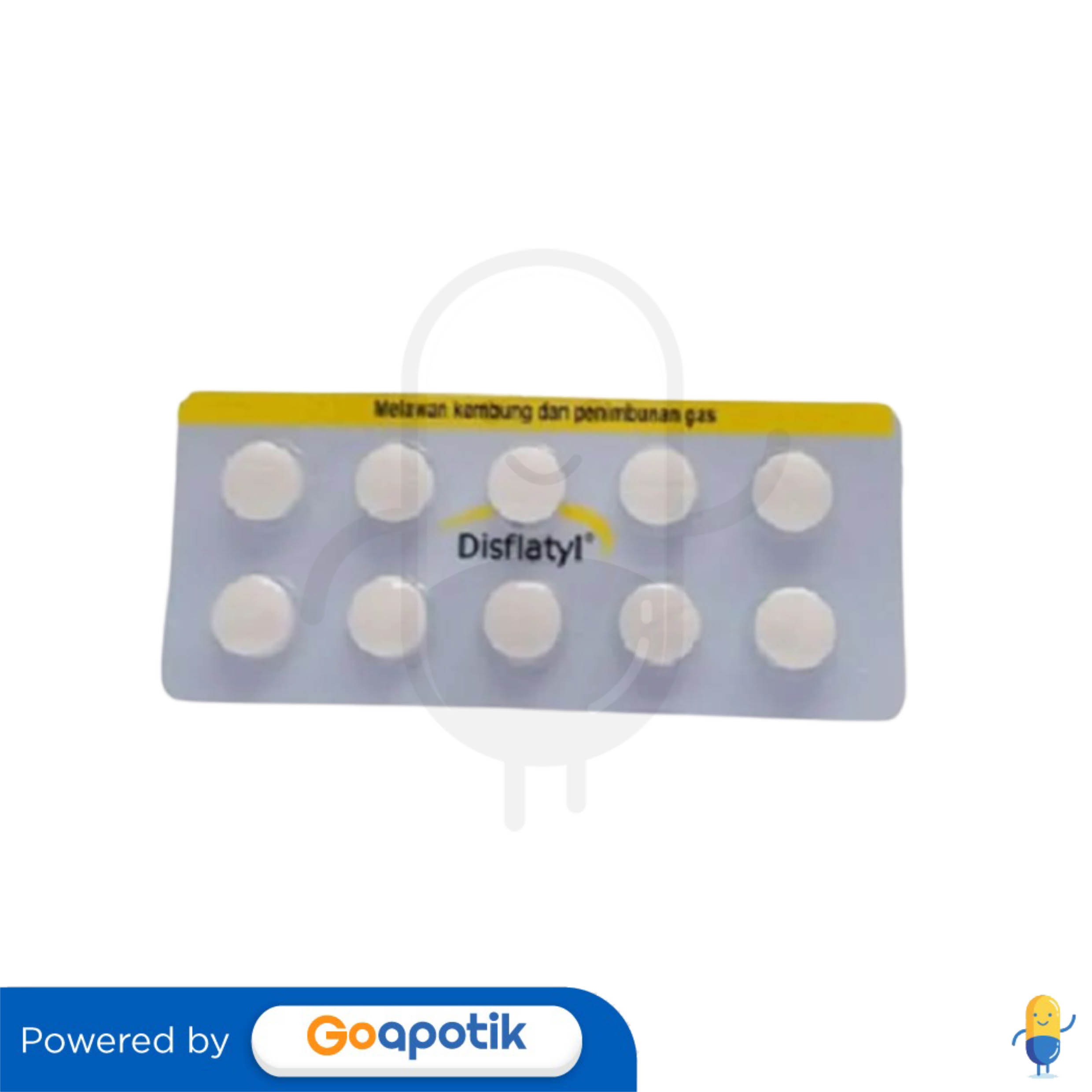 Ulasan Produk DISFLATYL 40 MG STRIP 10 TABLET