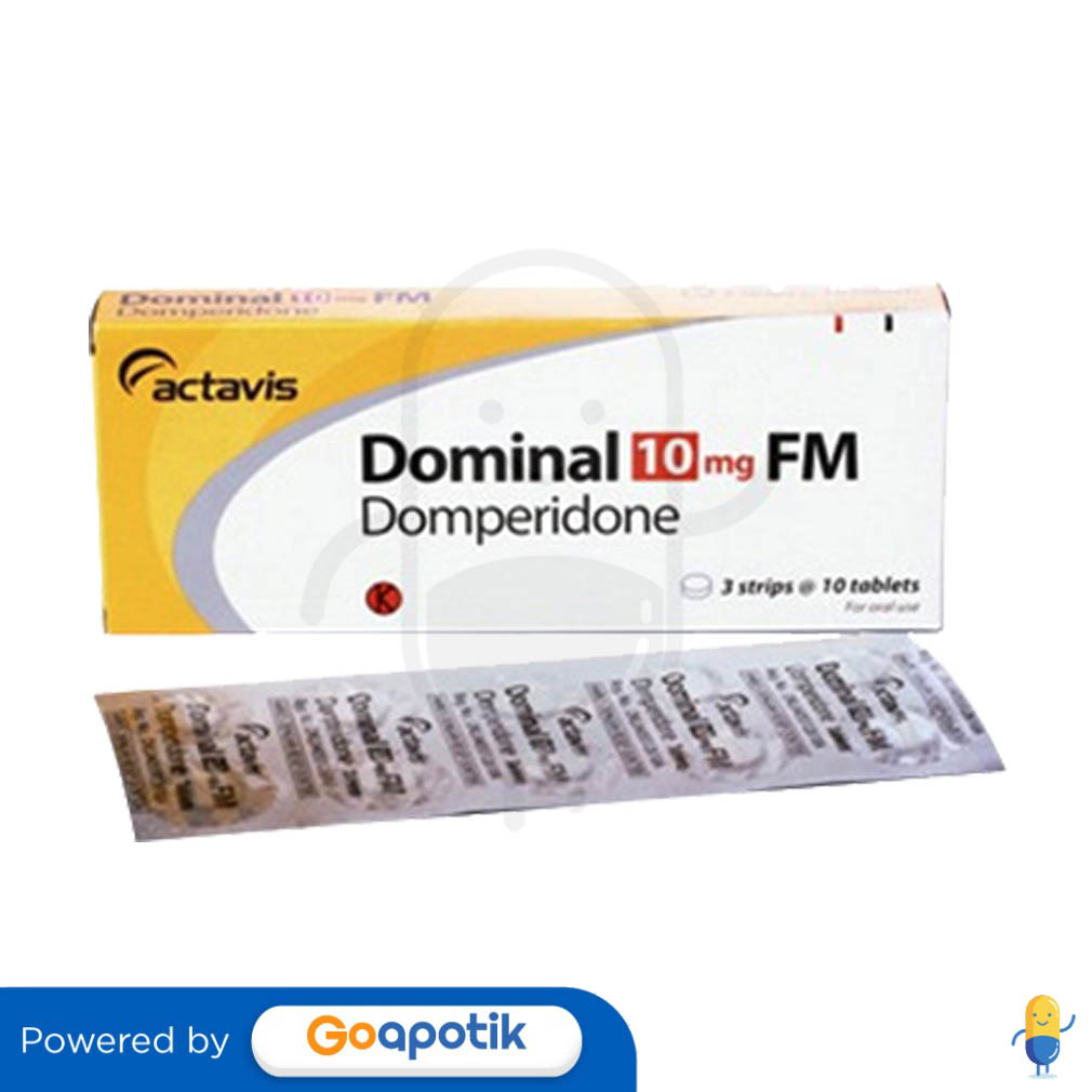 Ulasan Produk DOMINAL FM 10 MG STRIP 10 TABLET