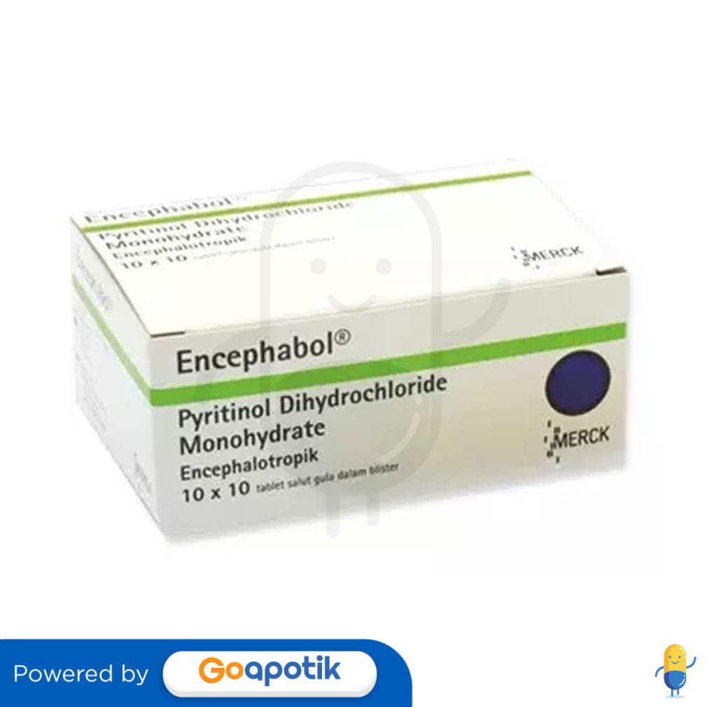 ENCEPHABOL 100 MG BOX 100 TABLET - Kegunaan, Efek Samping, Dosis dan ...