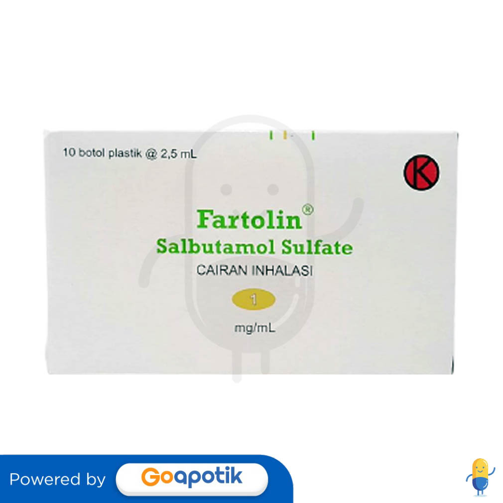 Ulasan Produk FARTOLIN 1 MG/ML CAIRAN INHALASI 2.5 ML BOX 10 BOTOL