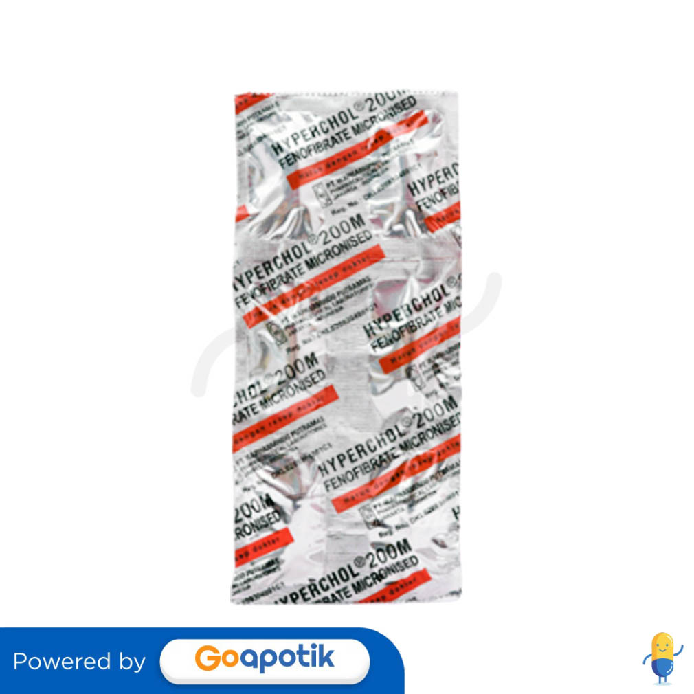 HYPERCHOL M 200 MG KAPSUL - Kegunaan, Efek Samping, Dosis dan Aturan Pakai
