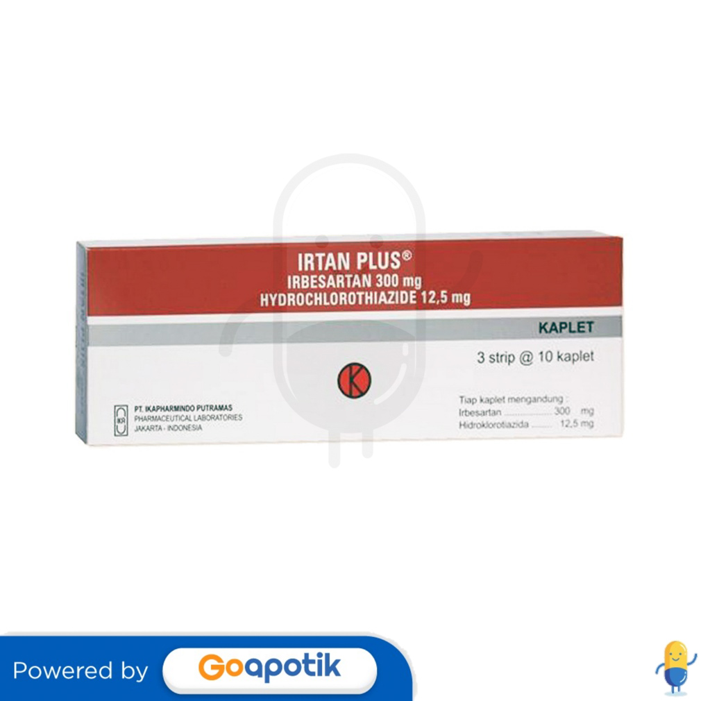 IRTAN PLUS BOX ISI 30 KAPLET - Kegunaan, Efek Samping, Dosis dan Aturan ...