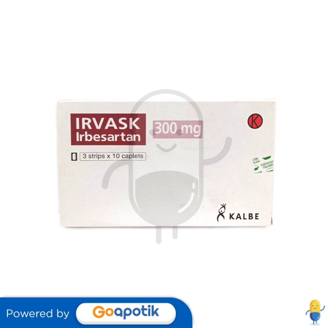 Ulasan Produk IRVASK 300 MG BOX 30 KAPLET