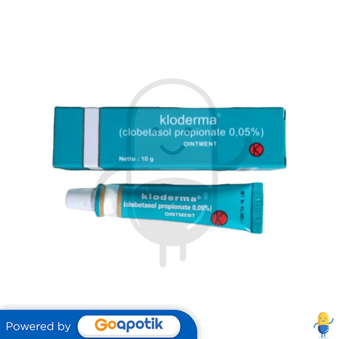 KLODERMA SALEP 5 GRAM TUBE - Kegunaan, Efek Samping, Dosis dan Aturan Pakai