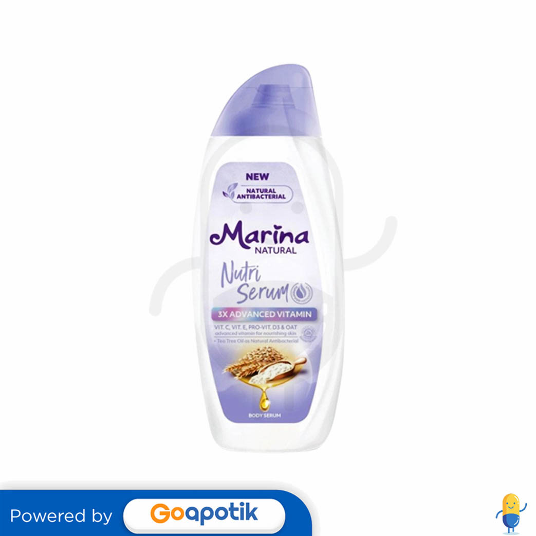 Marina Natural Hand And Body Lotion Nutri Serum 190 Ml Botol Kegunaan