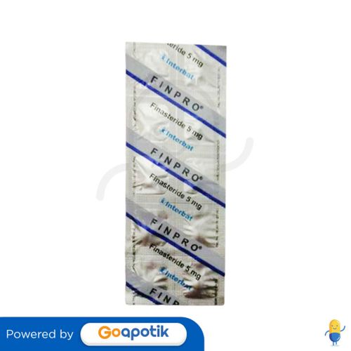 Ulasan Produk FINPRO 5 MG STRIP 10 TABLET