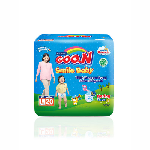 GOON SMILE BABY POPOK CELANA UKURAN L 20 - Kegunaan, Efek Samping ...