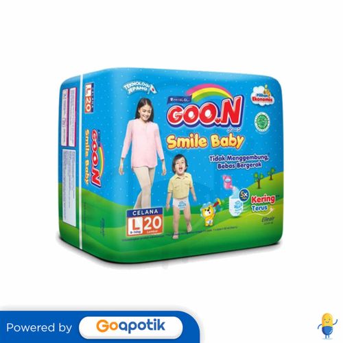 GOON SMILE BABY POPOK CELANA UKURAN L 20 - Kegunaan, Efek Samping ...