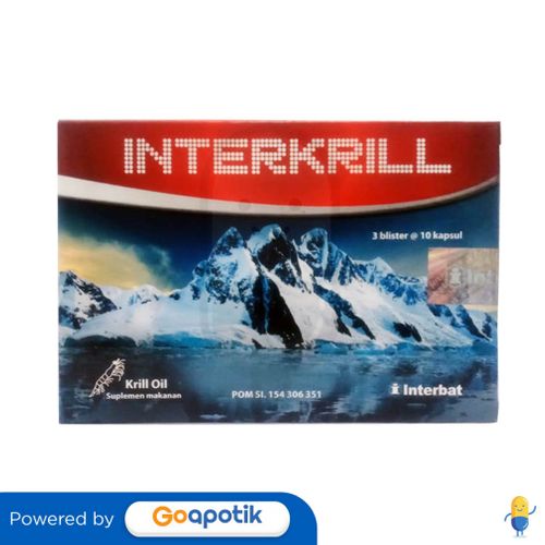 Ulasan Produk INTERKRILL BOX ISI 30 KAPSUL