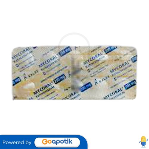 MYCORAL 200 MG BLISTER 10 TABLET - Kegunaan, Efek Samping, Dosis dan ...