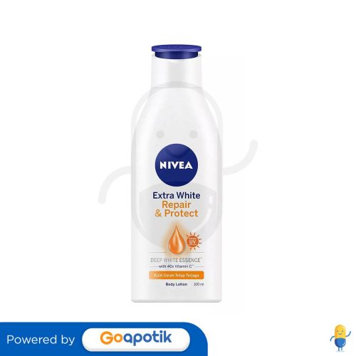 Nivea Extra White Repair And Protect Body Lotion 200 Ml Botol Kegunaan