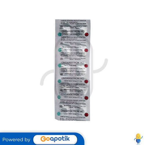 ONDANSETRON HYDROCHLORIDE DIHYDRATE NOVAPHARIN 4 MG TABLET - Kegunaan ...
