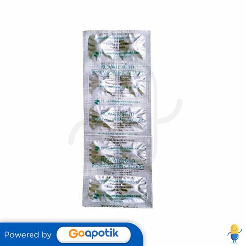 Ulasan Produk ROVATOR 10 MG STRIP 10 TABLET