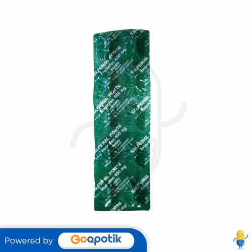 SALFENAL FORTE 400 MG STRIP 10 KAPLET - Kegunaan, Efek Samping, Dosis dan Aturan Pakai