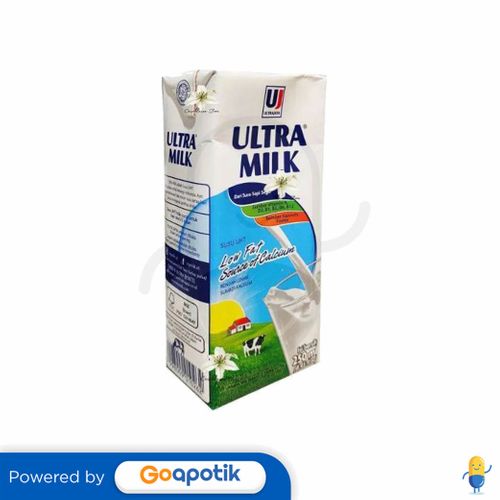 Ultra Susu Uht Rendah Lemak Rasa Plain 250 Ml Tetrapak Kegunaan Efek