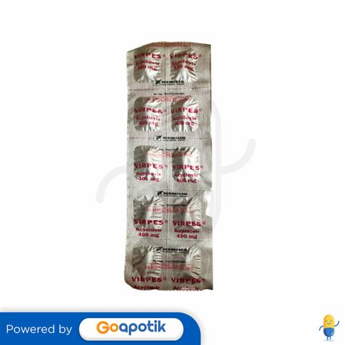 Daftar Penjual Untuk Produk VIRPES 400 MG TABLET