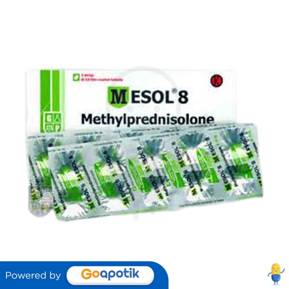MESOL 8 MG BOX 30 TABLET - Kegunaan, Efek Samping, Dosis dan Aturan Pakai