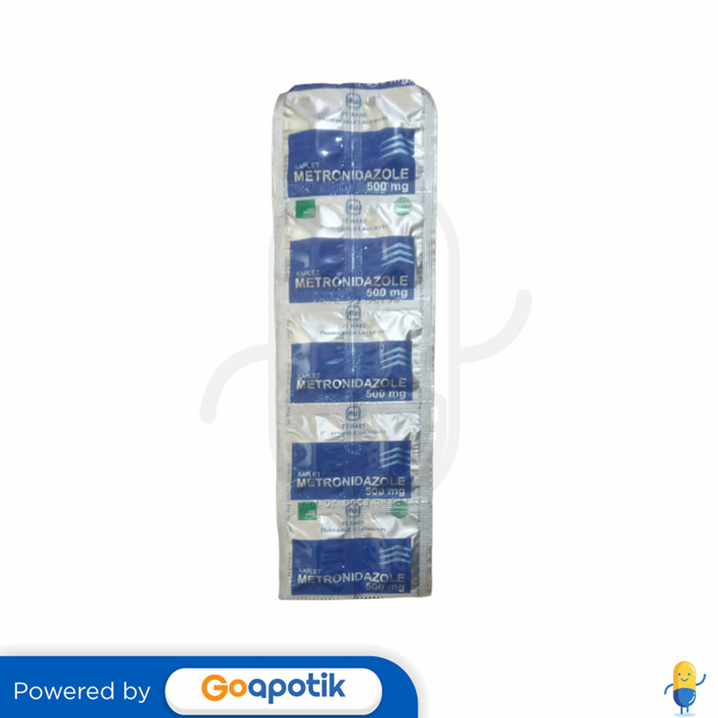 METRONIDAZOLE IFARS 500 MG KAPLET - Kegunaan, Efek Samping, Dosis dan ... METRONIDAZOLE IFARS 500 MG KAPLET - Kegunaan, Efek Samping, Dosis dan ...
