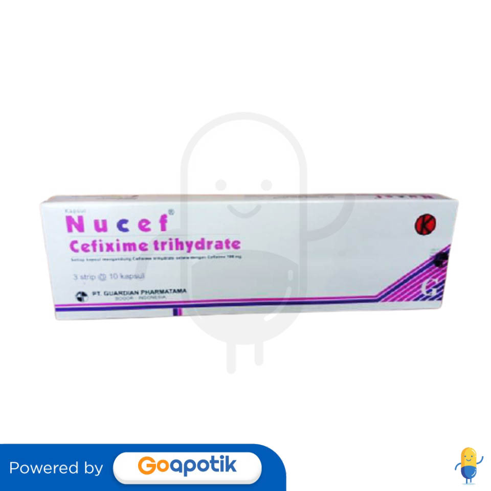 Daftar Penjual Untuk Produk NUCEF 100 MG KAPSUL BOX