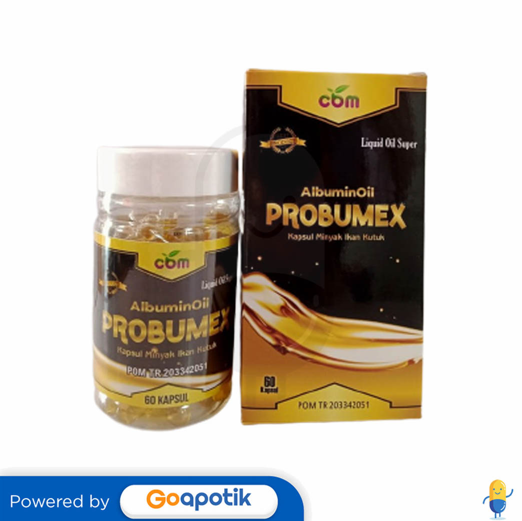 PROBUMEX BOTOL 60 KAPSUL - Kegunaan, Efek Samping, Dosis dan Aturan Pakai