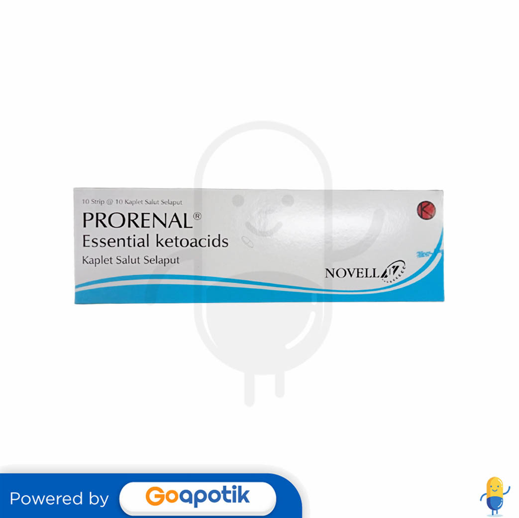 Ulasan Produk PRORENAL BOX ISI 100 TABLET