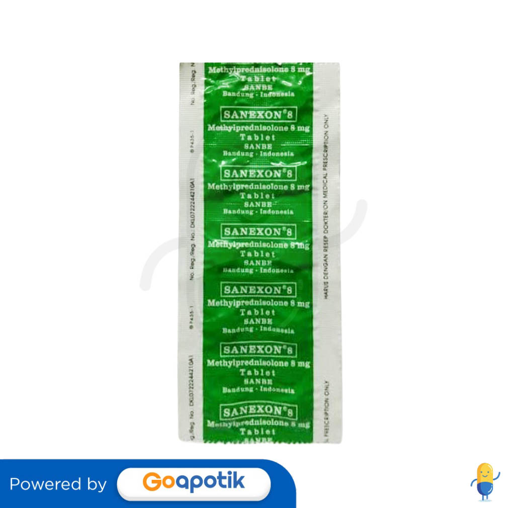 Ulasan Produk SANEXON 8 MG STRIP 10 TABLET