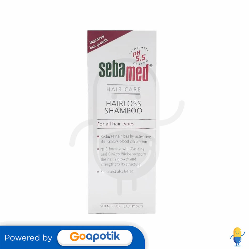 Ulasan Produk SEBAMED ANTI-HAIRLOSS SHAMPO 200 ML