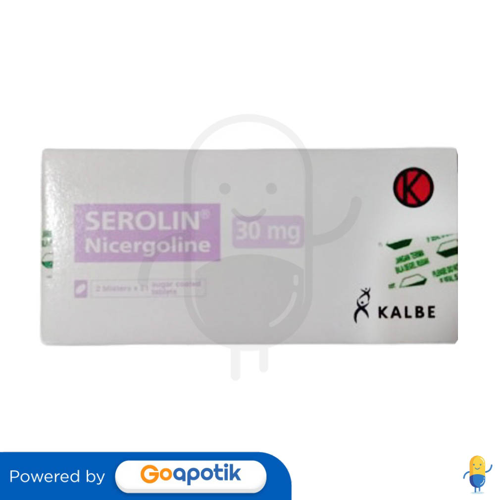 SEROLIN 30 MG BOX 42 TABLET - Kegunaan, Efek Samping, Dosis dan Aturan ...