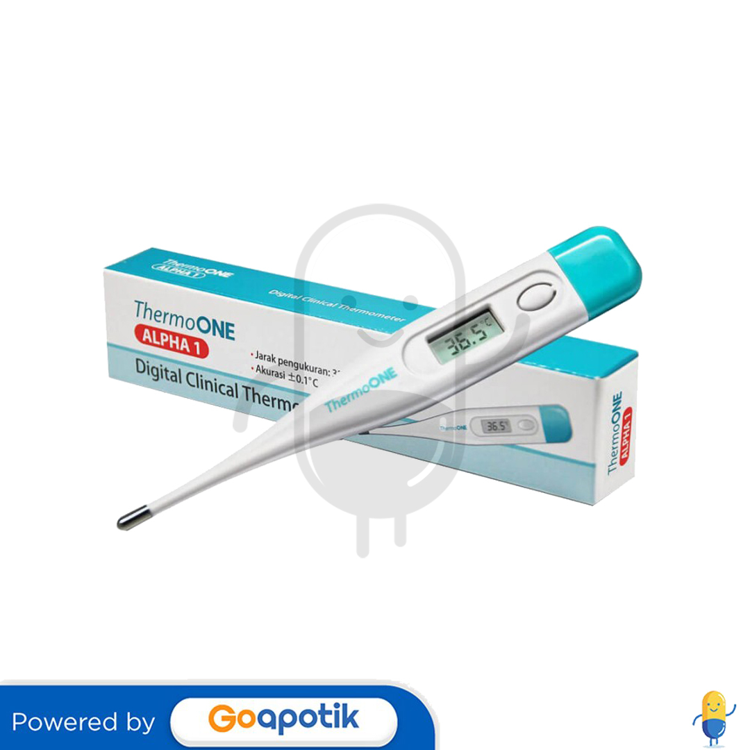 Ulasan Produk THERMO ONE ALPHA 1 DIGITAL CLINICAL THERMOMETER Ulasan Produk THERMO ONE ALPHA 1 DIGITAL CLINICAL THERMOMETER